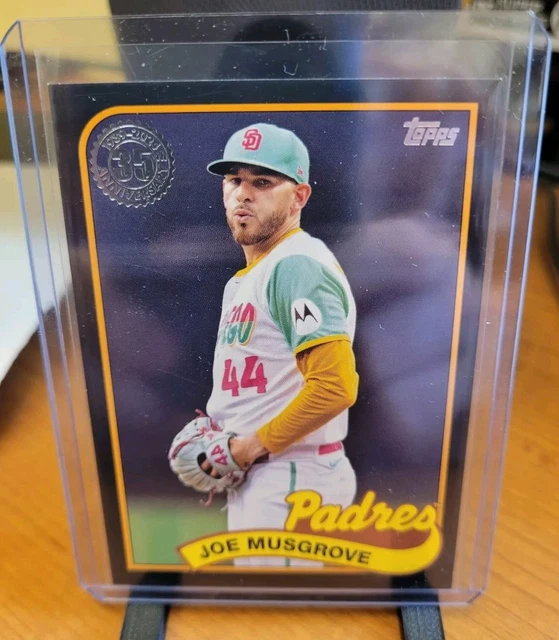 JOE MUSGROVE 2024 Topps Series 2 noir #89B2-19 1989/299 Topps San Diego ...