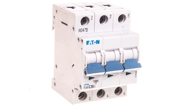 EATON DISJONCTEUR 3P C 20A 10kA AC PLSM-C20/3-MW 242475 EUR 78,26 - PicClick FR