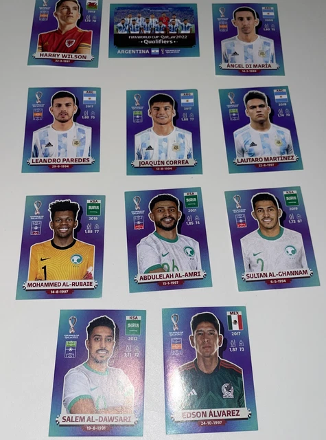 PANINI WORLD CUP football stickers 2022 x 11 Stickers £0.99 - PicClick UK
