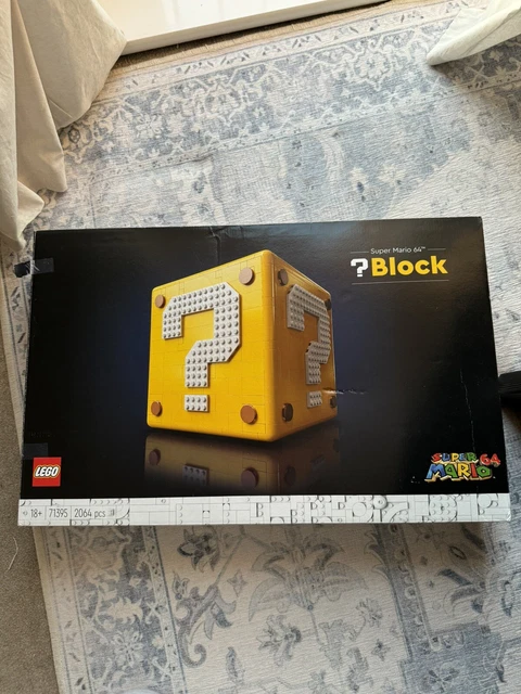 LEGO SUPER MARIO: Super Mario 64 Question Mark Block (71395) £150.00 ...