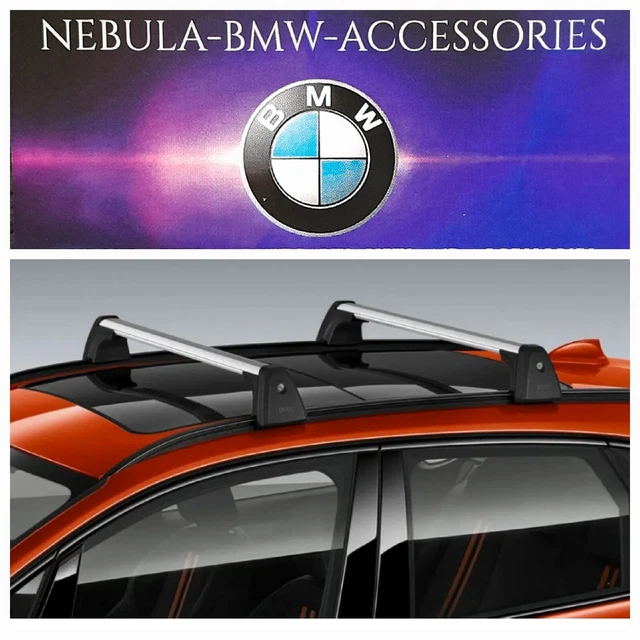 GENUINE BMW ROOF Bar Rail Carrier Set 2 Series Active Tourer U06 pn ...