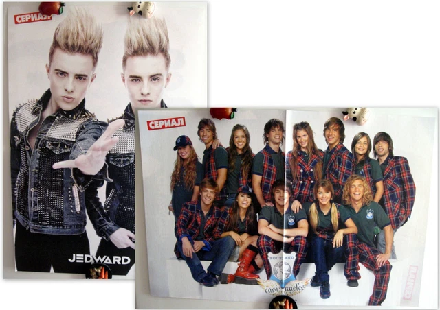CASI ÁNGELES TV show series / Jedward two-sided magazine poster A3 ...