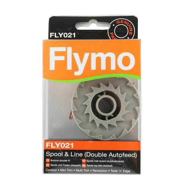 GENUINE FLYMO FLY021 Contour Double Autofeed Strimmer Trimmer Spool ...