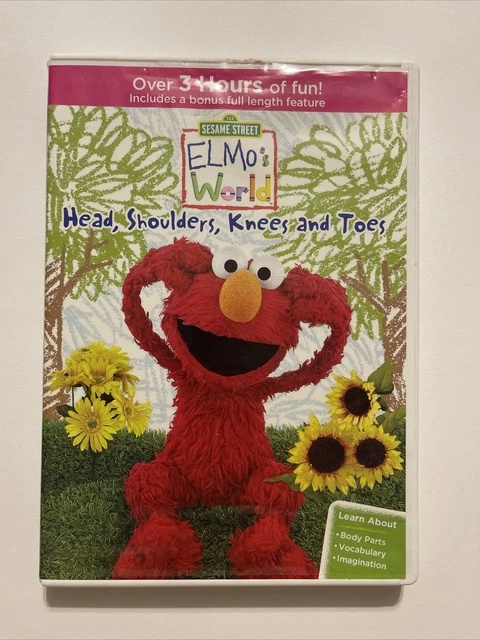 SESAME STREET: ELMOS World - Head, Shoulders, Knees and Toes (DVD, 2015 ...