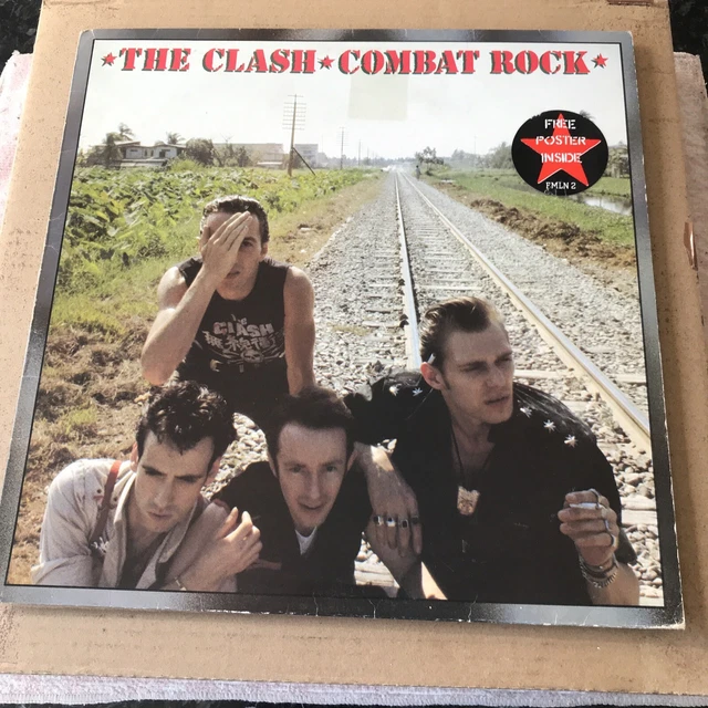 THE CLASH COMBAT Rock LP Vinyl Record FMLN2 1982 CBS Records VGC EUR 11 ...