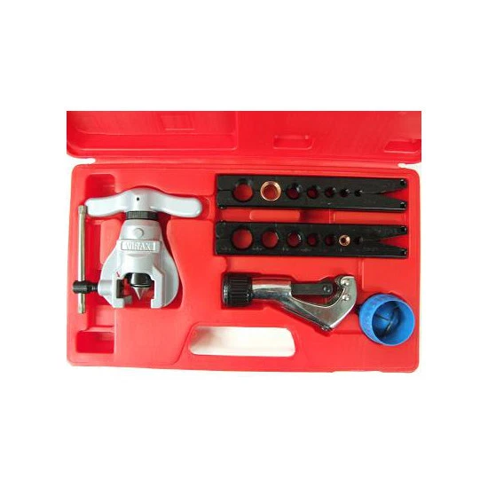 REFRIGERATION / AIR Conditioning Flaring Kit With Reamer & Tube Cutter ...
