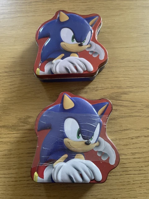 SONIC THE HEDGEHOG Marshmallow Tins Rare Please Read Description! £20. ...