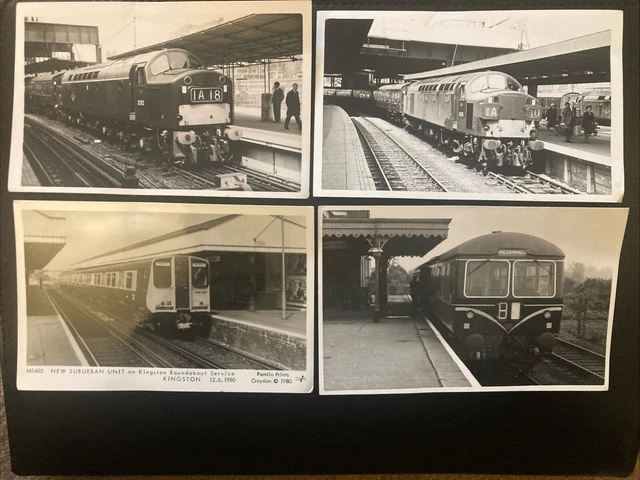 8 PHOTOS OF Diesel Locomotives (Postcard Size) £3.00 - PicClick UK