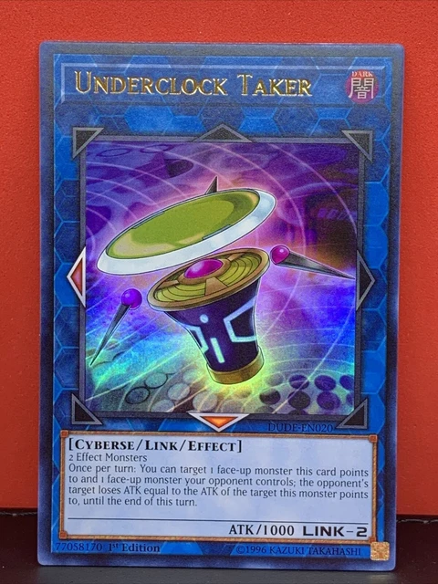 ( UNDERCLOCK TAKER ) - Ultra - DUDE-EN020 - 1st - NM - Yu-Gi-Oh Duel ...