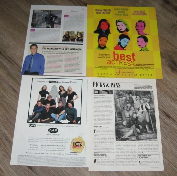 THOMAS CALABRO ADS original FULL PAGED magazine coupures pages PHOTO ...