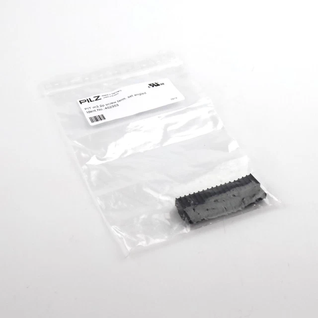 PILZ STECKERSATZ PIT m3.2p screw terminal set angled 402303 OVP EUR 19 ...