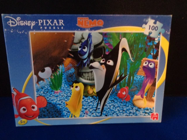 JUMBO DISNEY PIXAR Finding Nemo 100 xxl piece jigsaw puzzle good used ...