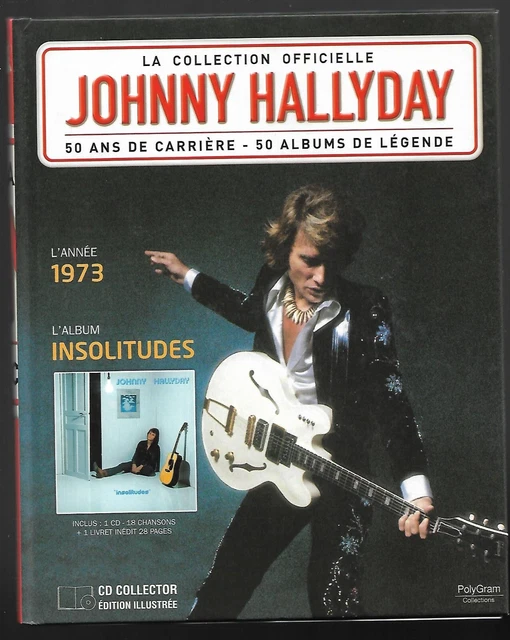 LIVRET + CD La collection officielle "Johnny Hallyday" Insolitudes EUR ...