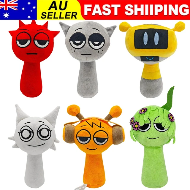 SPRUNKI PLUSH TOY Doll Simon Oren Wenda Sprunki Plushies Stuffed Doll ...
