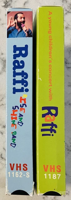 2 VHS - Raffi with the Rise and Shine Band AND A Young Children’s ...