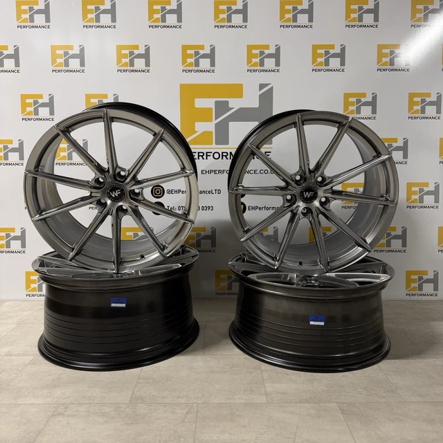 19” WHEELFORCE CF.3-FFR Alloy Wheels – silver – 19x8.5 front 19x9.5 ...