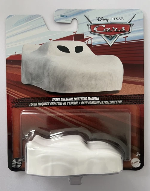 DISNEY PIXAR CARS SPACE CREATURE LIGHTNING McQUEEN Metal +100 Cars ...