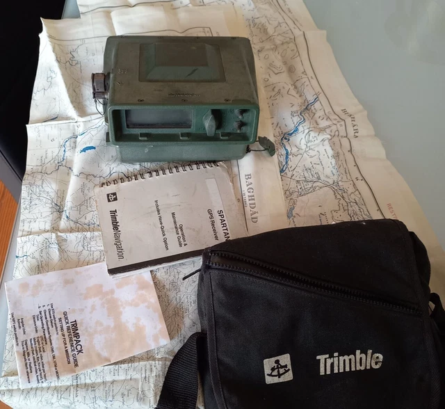 ORIGINAL TRIMBLE MILITARY Gps Trimpack Very Rare Iraq Gulf War Set £ ...