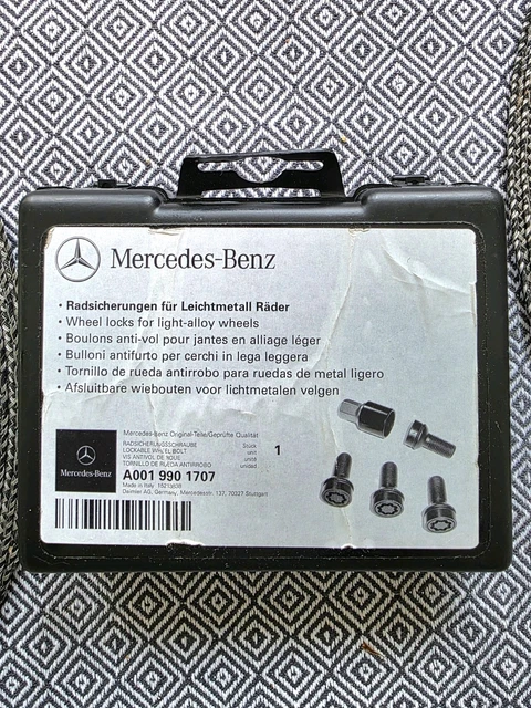 MERCEDES-BENZ LOCKING WHEEL Nut Bolt Key Set - A0019901707 £42.32 ...