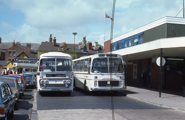 ORIGINAL STANDERWICK (RIBBLE) Bus Slide Leyland Leopard ECK871E ...