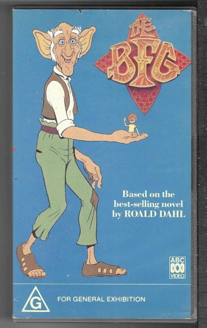 THE BFG (Children's Pal Vhs Video) near new (rare) ABC VIDEO (Roald ...