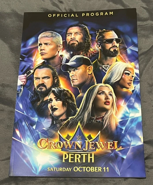 2025 WWE JOHN Cena Farewell Tour Program Book Perth Australia Crown Jewel NEW £37.85 - PicClick UK