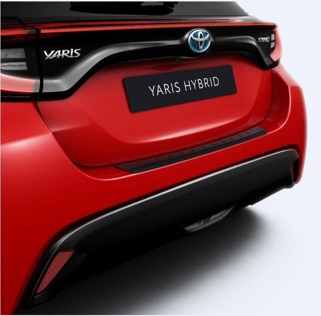 GENUINE TOYOTA YARIS 2020-Present Rear Bumper Protector Black Pw178 ...