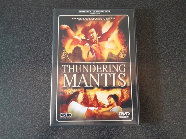 THUNDERING MANTIS UNCUT Version DVD (REGION 2 GERMAN VER.) Beardy Kung ...