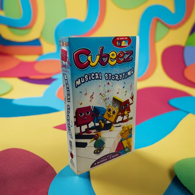 CUBEEZ MUSICAL STORYTIME VHS Video Tape (U) 2000 Release £19.99 ...