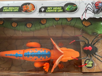 ZURU ROBO ALIVE Mega 3 Pack Robotic Snake Lizard & Spider Set 🔥 Brand ...