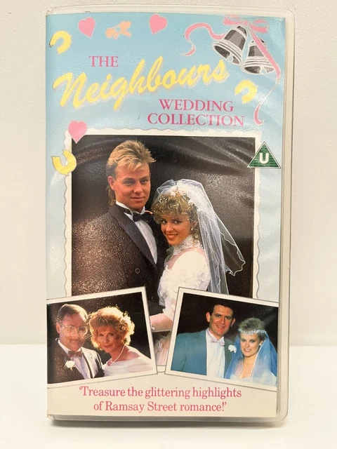 THE NEIGHBOURS WEDDING Collection AU BBC Video VHS 80s Kylie Minogue TV ...