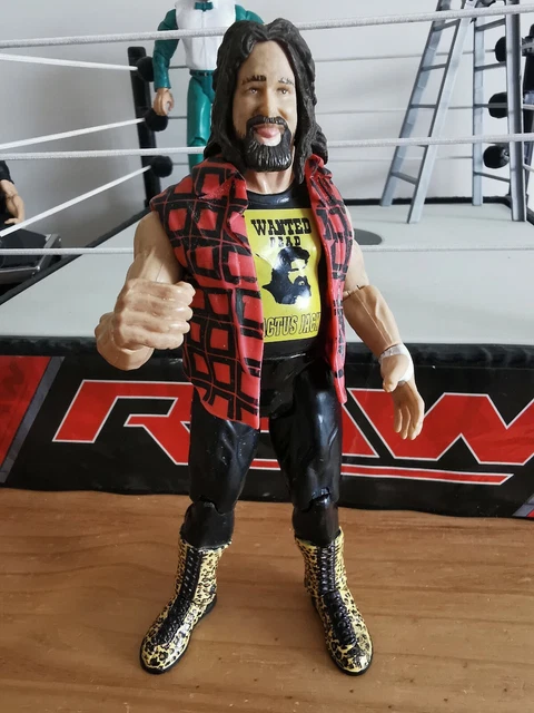 CACTUS JACK MICK FOLEY WWE WWF 1999 Jakks Pacific Titan Tron Live ...