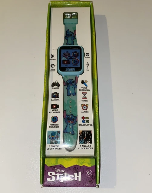 DISNEY LILO & Stitch Children's Fun Electronic Smart Watch with Camera ...