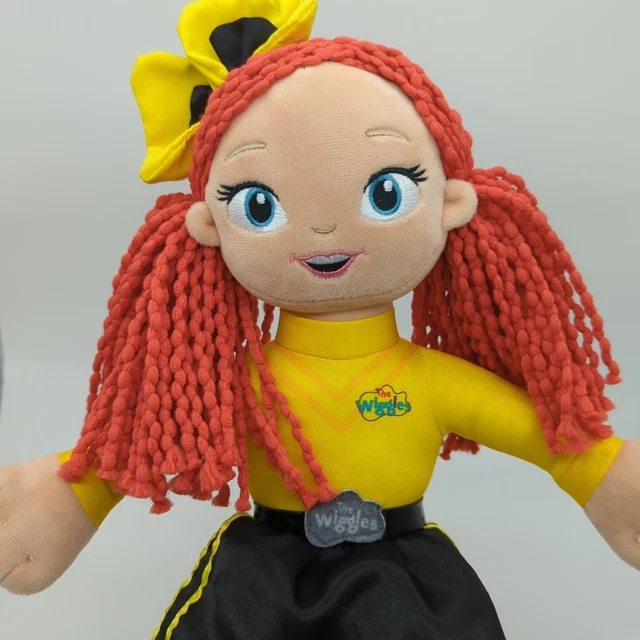 THE WIGGLES EMMA Watkins Yellow Wiggle Plush Doll Talking Toy 14" Tall ...
