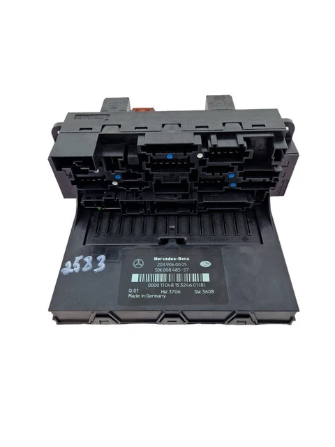 MERCEDES BENZ C W203 Sicherungskasten Relaiskasten FUSE BOX 2039060005 ...
