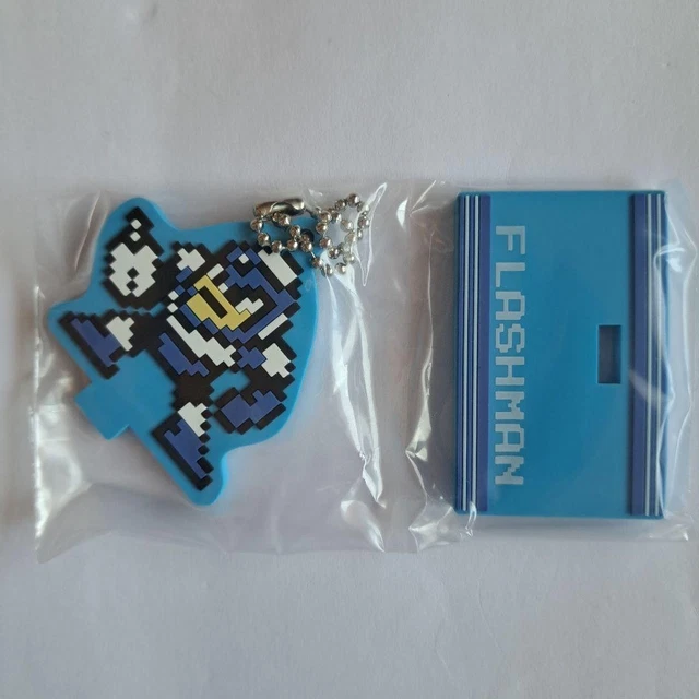 MEGA MAN 2 Boss Character Rubber Strap Flashman EUR 42,96 - PicClick FR