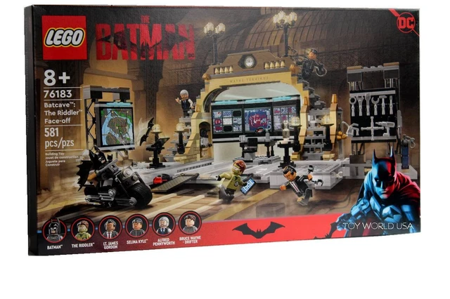 LEGO #76183 BATMAN (THE) Batcave: The Riddler Face-off Building Toy Set ...