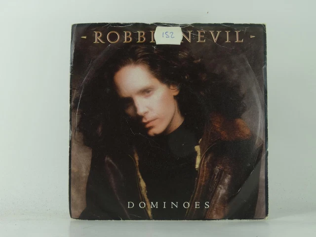 ROBBIE NEVIL DOMINOES (53) 2 Track 7" Single Picture Sleeve MANHATTAN ...