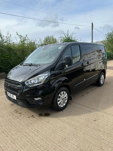 2021 FORD TRANSIT Custom 300 TDCi 170PS 'LTD' Double Cab-In Van, 6 Seat ...