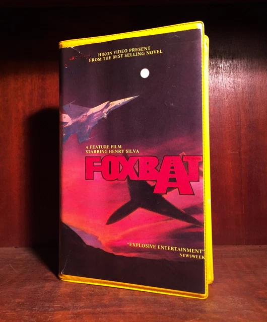 *FOXBAT VHS GOLDEN LION VIDEO super rare 70s spy action big box clamshell GL* $120.00 - PicClick AU