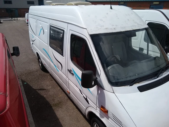 MERCEDES SPRINTER CAMPER Van Non Runner 2003 LWB £800.00 - PicClick UK