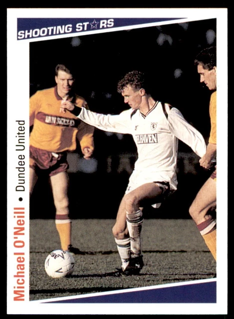 MERLIN SHOOTING STARS 1991/1992 - O'Neill Michael Dundee United No. 380 ...
