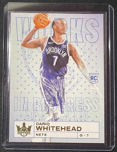 2023-24 PANINI COURT Kings Dariq Whitehead Works in Progress RC #7 EUR ...