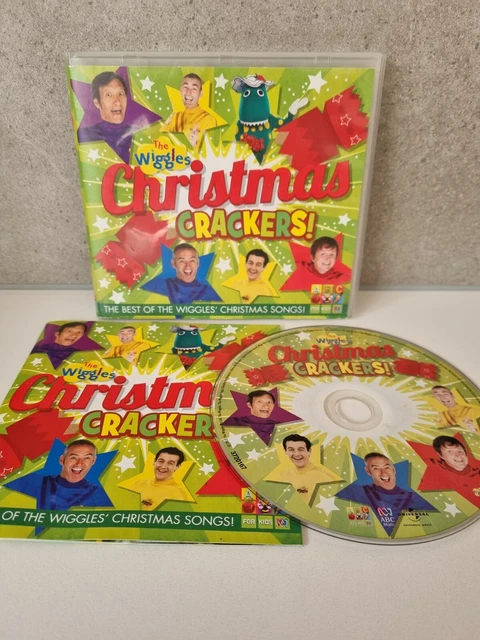 THE WIGGLES CHRISTMAS Crackers! CD Best Of Christmas Songs Caddy Case ...