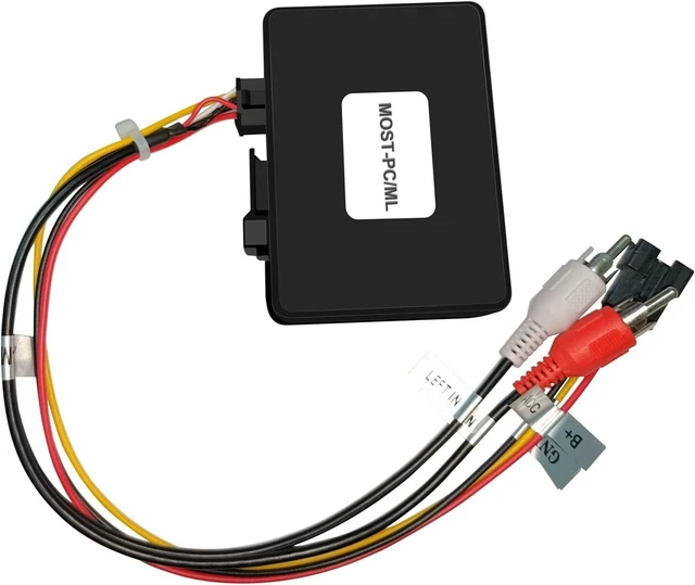 DÉCODEUR FIBRE OPTIQUE Most Box pour Autoradio Auto Radio pour Porsche ...