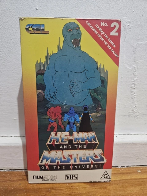 🔥🔥 VHS HE-MAN and the MASTERS OF THE UNIVERSE | CEL Video Tape Vol 2 ...