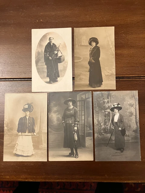 5 ANCIENNES CPA portraits (Circa 1900) EUR 2,00 - PicClick FR