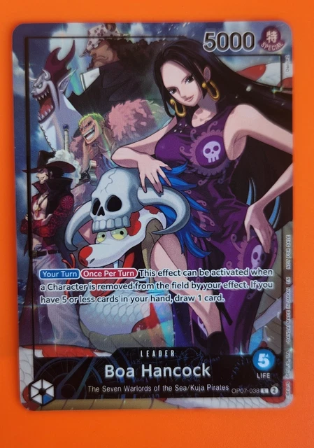 BOA HANCOCK (2025 PSA Magazine Promo) OP07-038 One Piece Carte Promozionali Foil EUR 52,45 ...