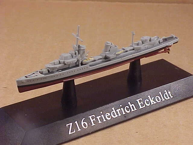DAKS32 TYPE 1934A-CLASS Destroyer Dkm Z16 Friedrich Eckoldt 1:1250 De Agostini EUR 20,58 ...