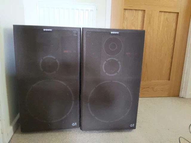 SONY SS-G1 MARK 11 Speakers £30.00 - PicClick UK